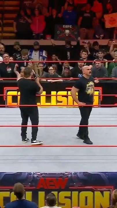 EDGE & CHRISTIAN REUNION? #aew #aewcollision - YouTube