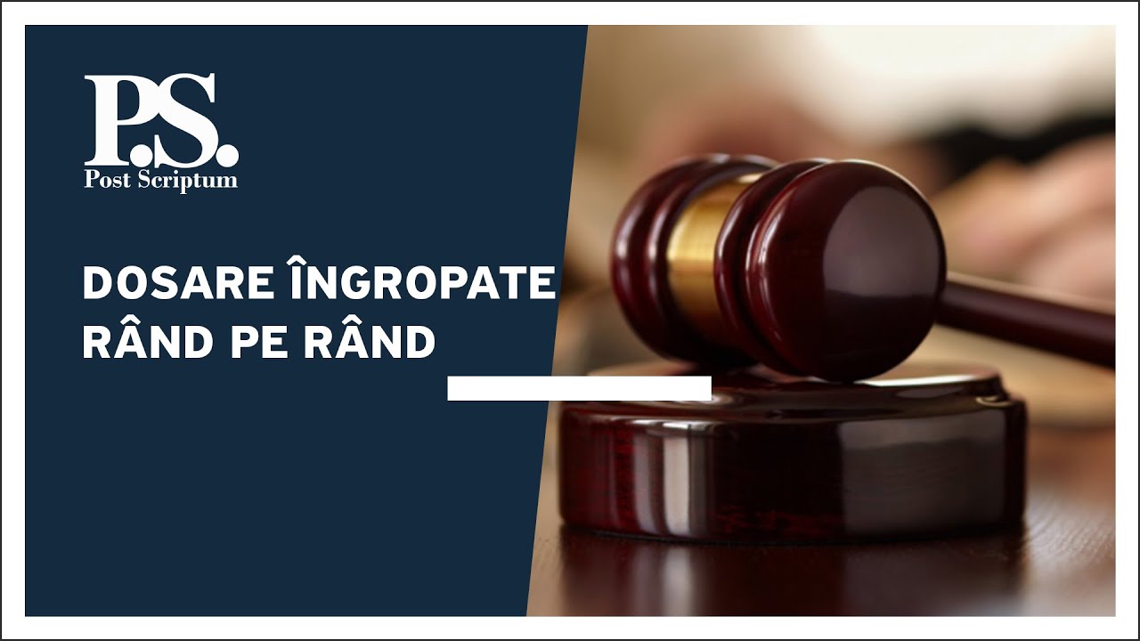 Post Scriptum cu Alex Cozer: Dosare îngropate rând pe rând - YouTube