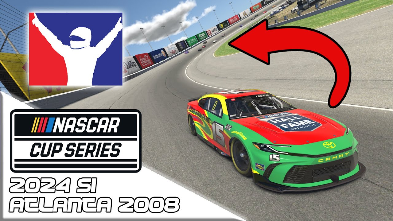 GENERATIONAL FUMBLE - iRacing - Cup @ Atlanta 2008 (2024 S1 R4) - YouTube