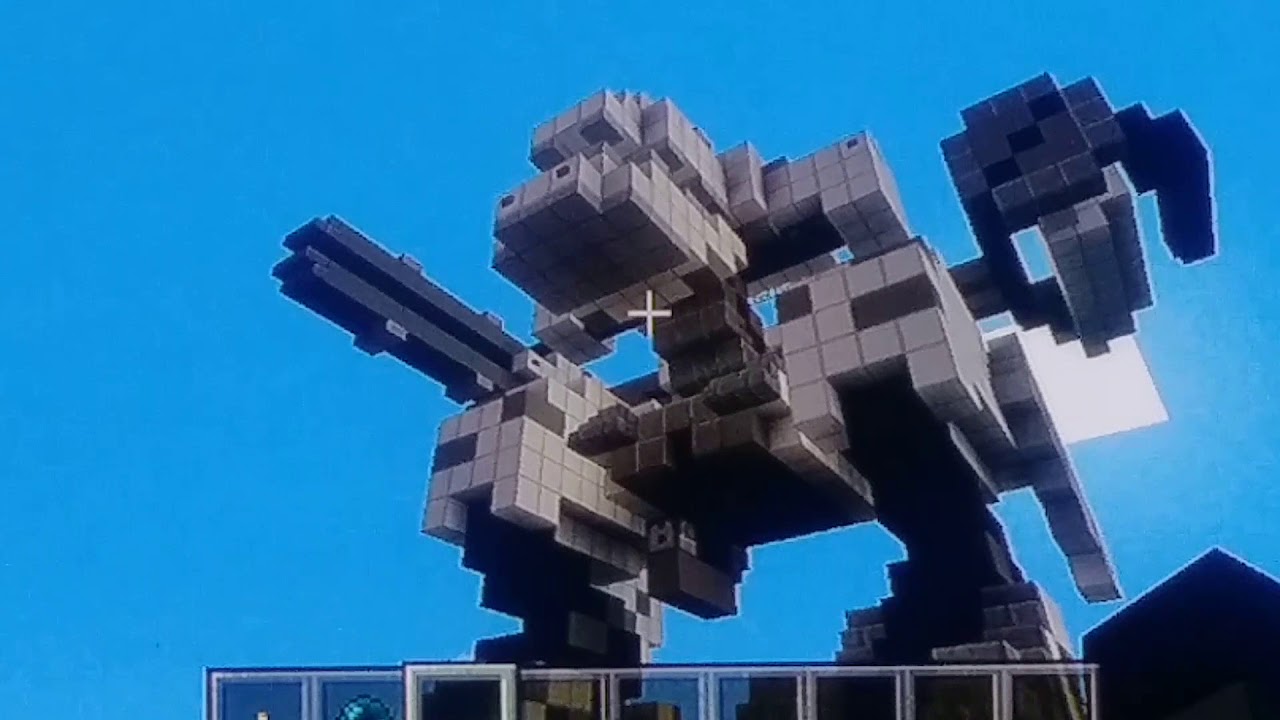 Metal gear rex in minecraft - YouTube