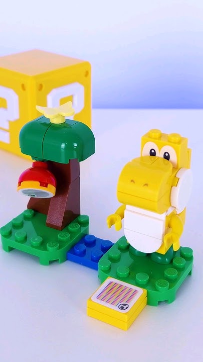 ASMR Super Mario Lego Building *Yoshi Edition!* - YouTube