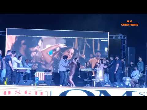 Jasmin Bhasin dance on stage at OSGU Hisar | Film promotion| star night #dance #singing