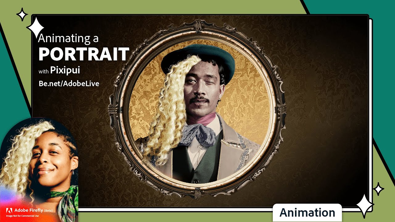 Animate Portraits with Adobe Firefly, Photoshop and After Effects with ...