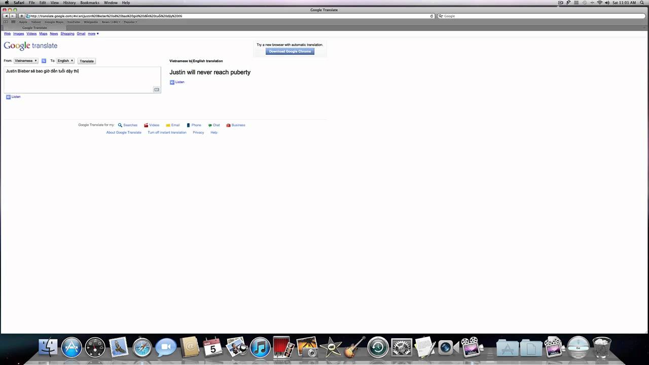 Funny Google Translate Trick - YouTube