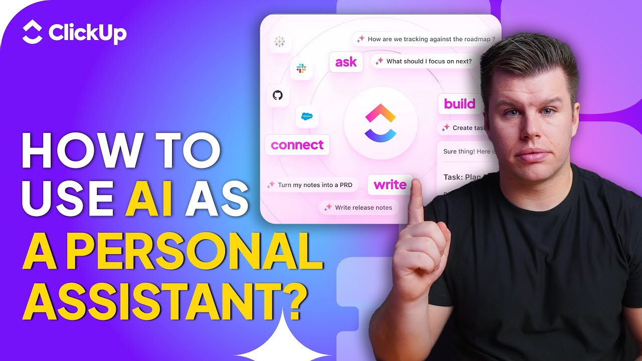 How to Use AI as Your Personal Assistant | ClickUp - YouTube