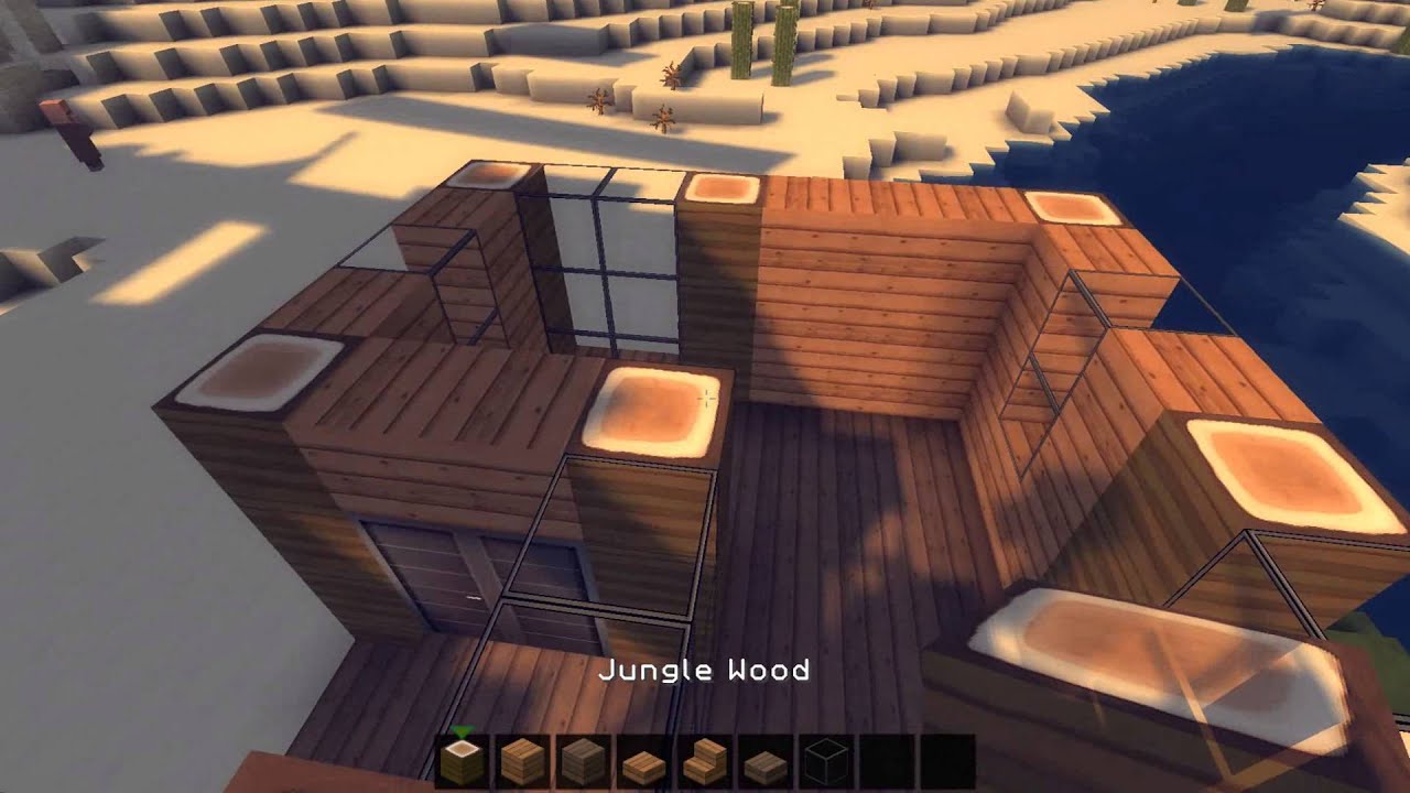 How to Build Beach Hut - YouTube