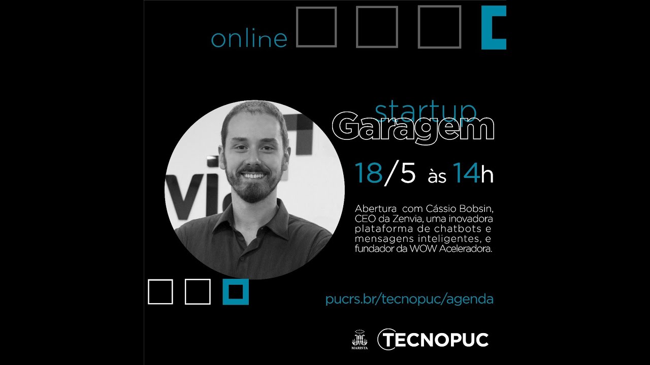 Startup Garagem Online - Kick Off - Conversa com Cassio Bobsin - Zenvia ...