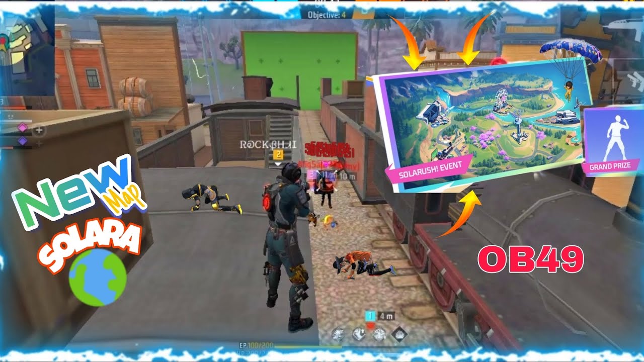 NEW SOLARA MAP GAMEPLAY🔥 | OB49 PATCH | GARENA FREEFIRE MAXX | - YouTube