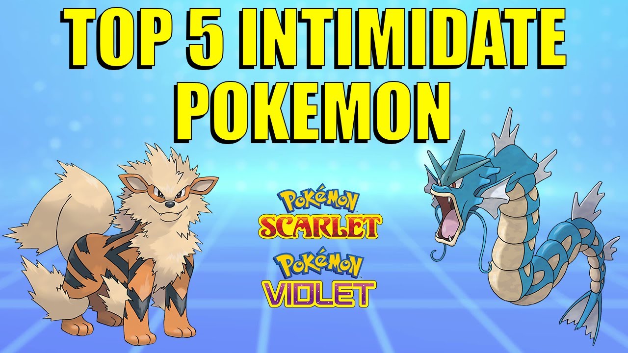 Top 5 Intimidate Pokemon in Pokemon Scarlet and Violet VGC - YouTube