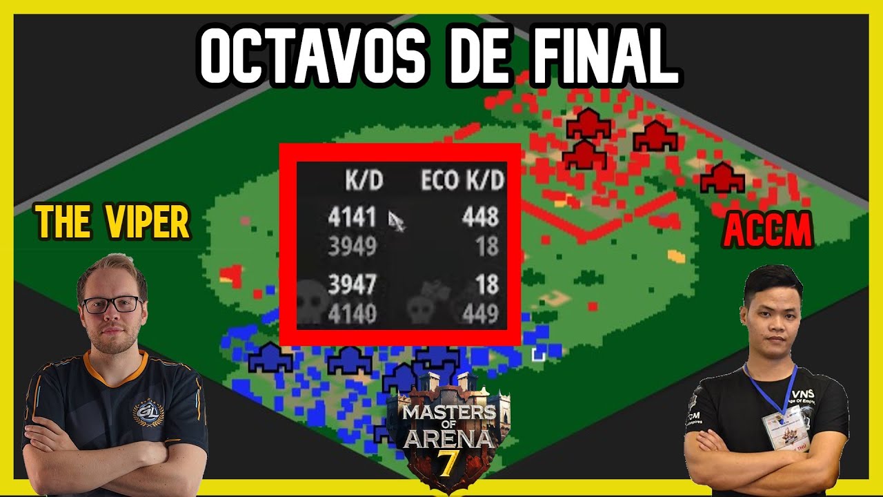 La partida mas larga de la historia en torneos THE VIPER VS ACCM !Age Of Empires 2 - YouTube