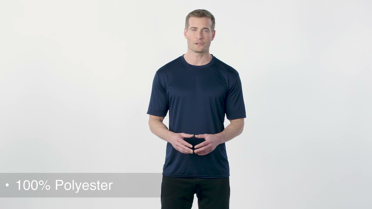 Port & Company PC380 Performance Tee 100% Polyester T-Shirt - YouTube