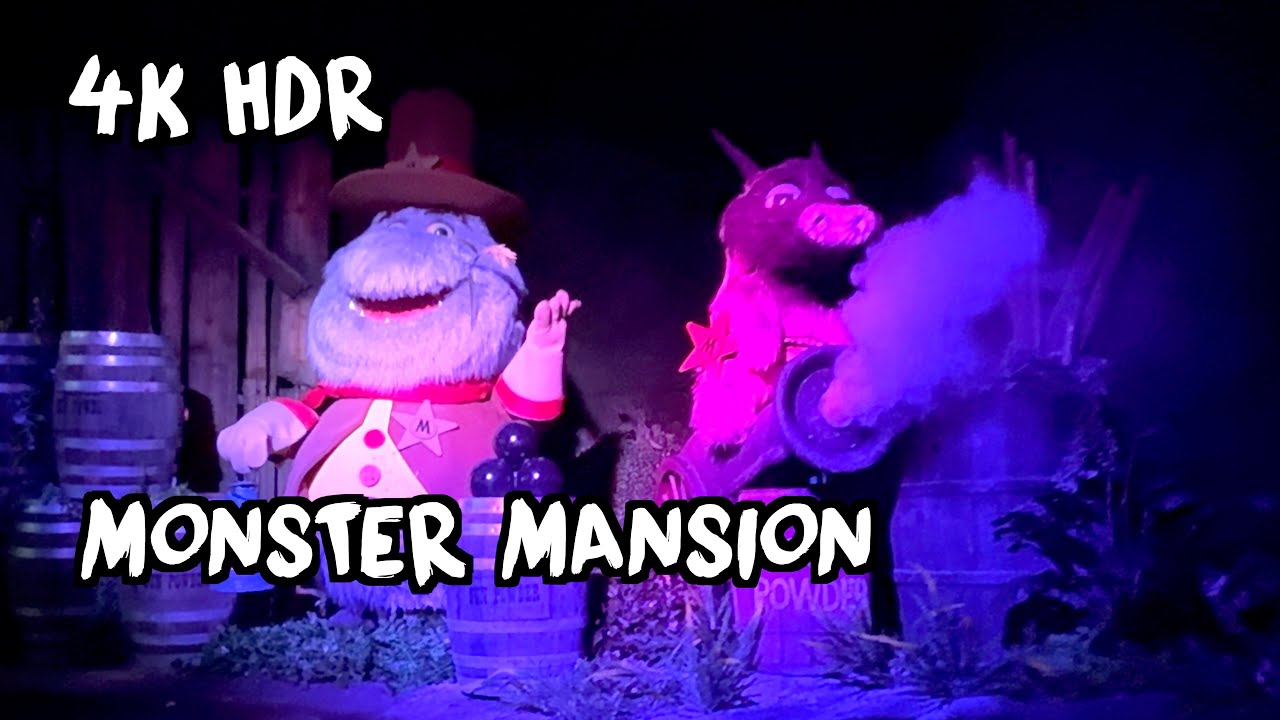Monster Mansion at Six Flags Over Georgia - YouTube