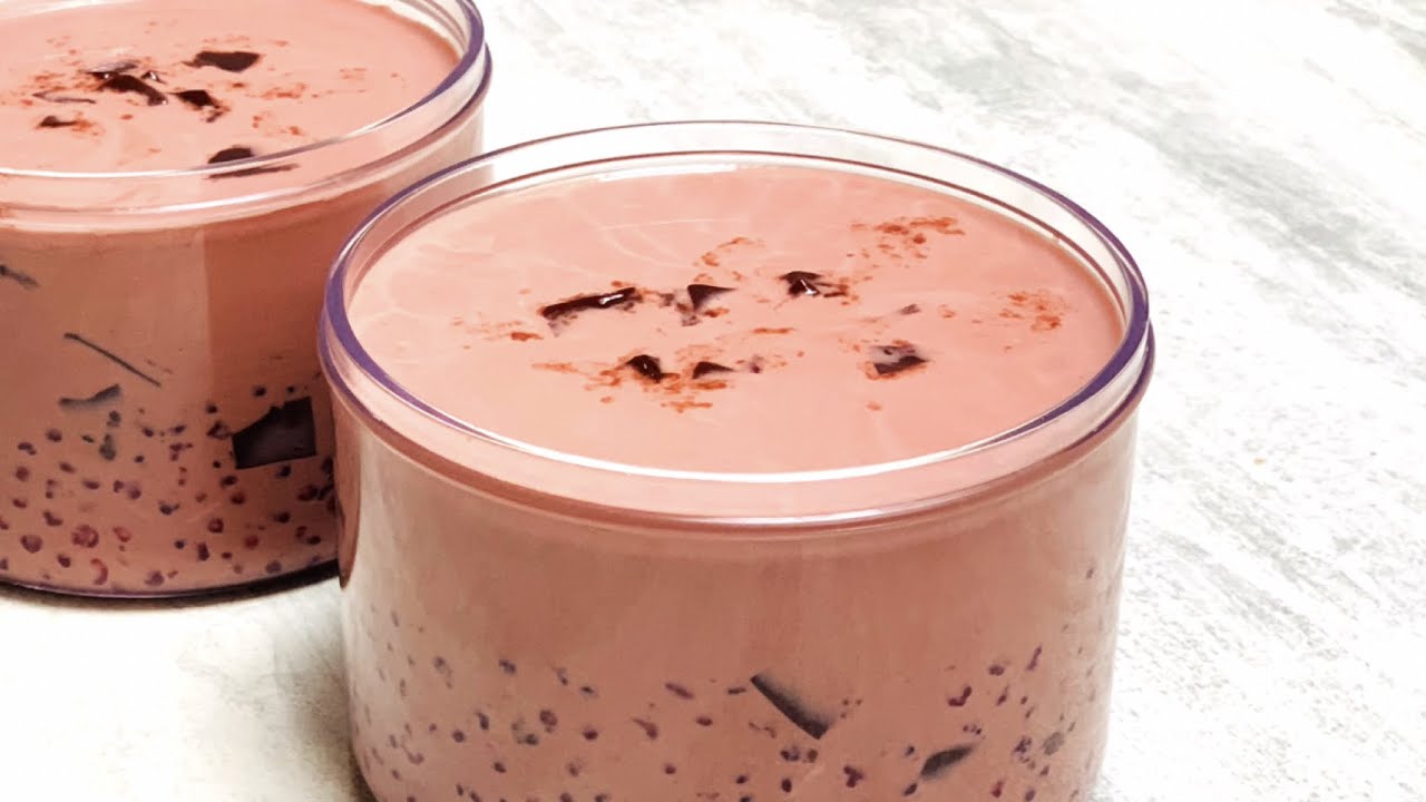 How to make Milo Jelly with Sago | Milo Jelly with Sago recipe | must ...