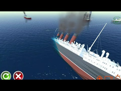 Oil Tanker Ship and Windfarm Vessel approach the sinking RMS Mauretania ...