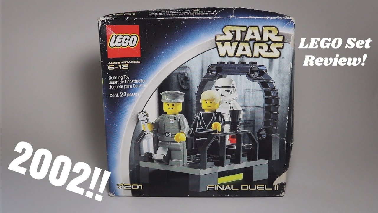 LEGO Star Wars Final Duel II Review! 2002 Set 7201!! - YouTube