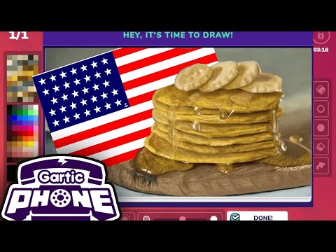 Incredibly realistic Pancake drawn in gartic phone (3 hours) - YouTube