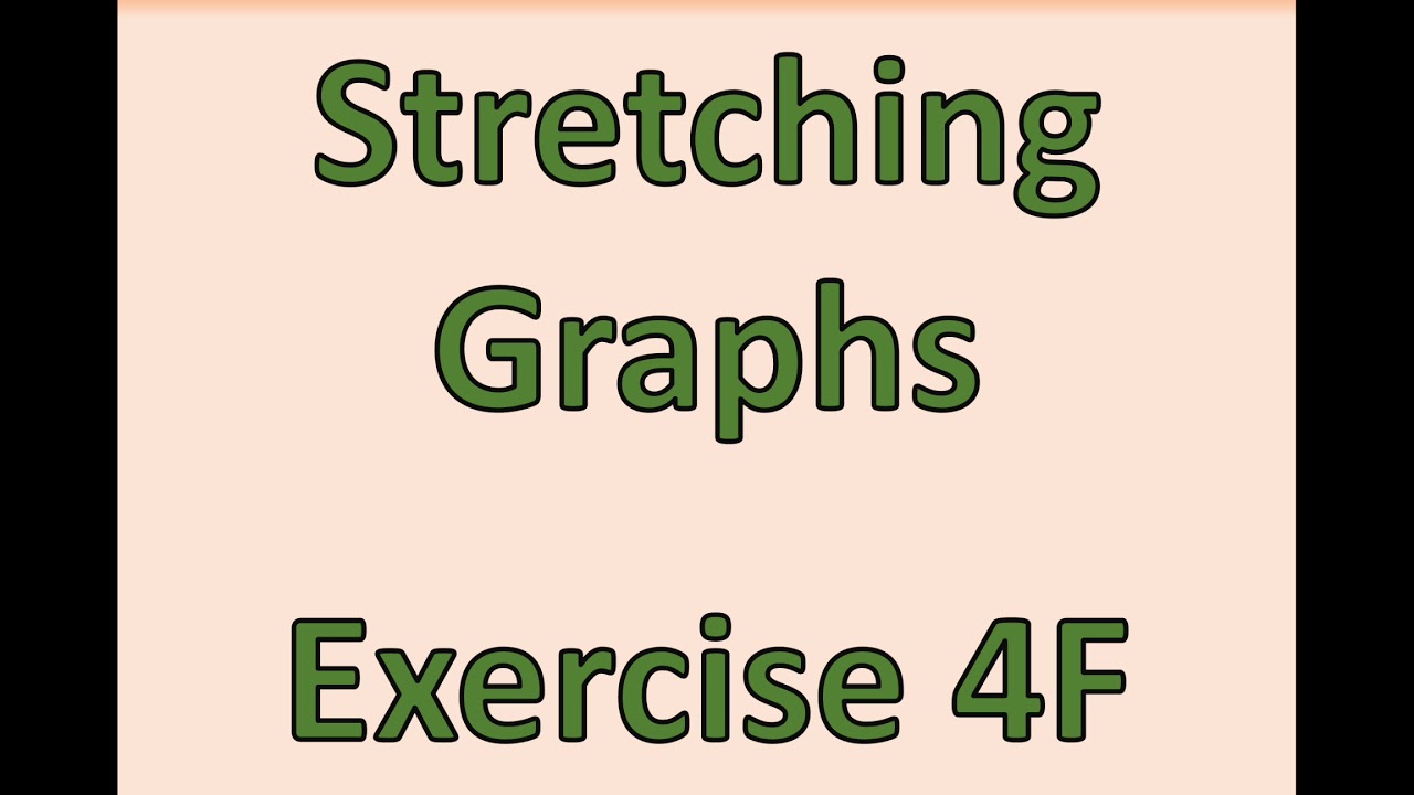 AS Maths - Pure - Stretching Graphs - YouTube