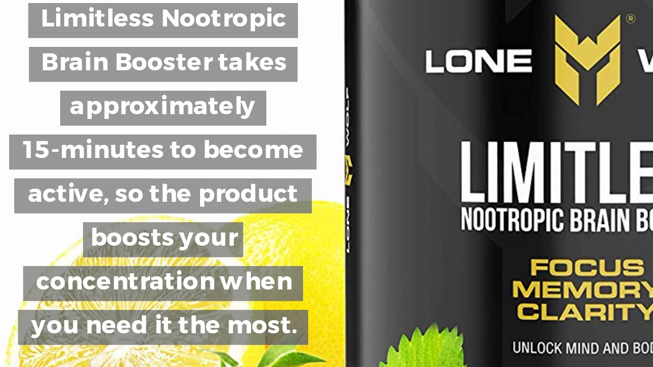 Limitless Nootropic Brain Booster Improve Focus Memory Clarity KickStart Release - YouTube