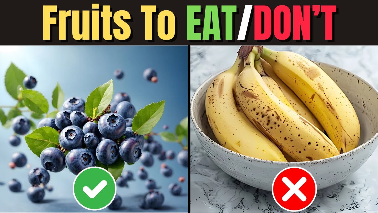 4 Fruits You Should Eat Daily And 4 to Avoid! - YouTube