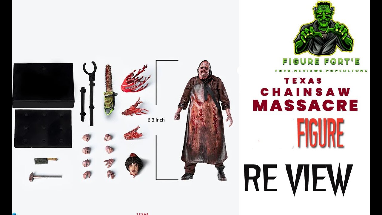 Hiya Toys 6inch Leatherface Texas chainsaw massacre 2022 - YouTube