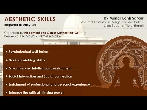 AESTHETIC SKILLS: Required in Daily Life #rkmvidyamandira - YouTube