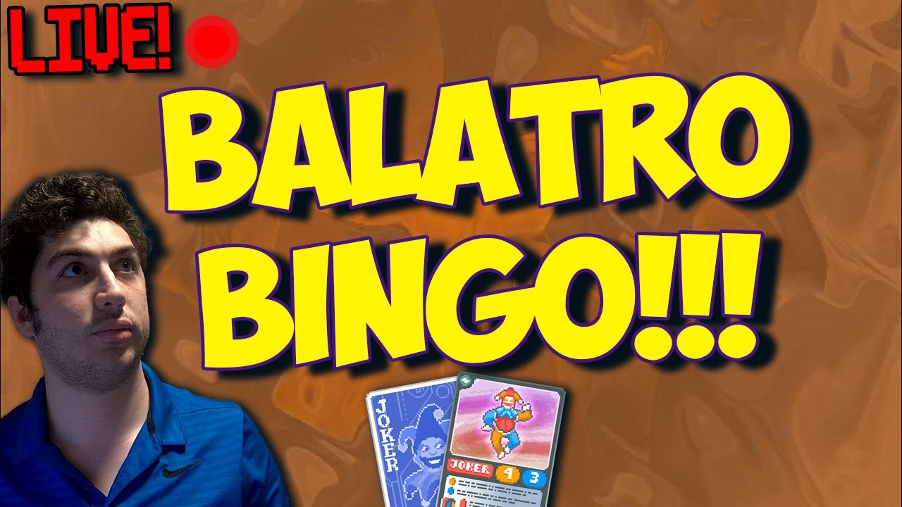 Balatro Bingo With Nightmare! Live Balatro! - YouTube