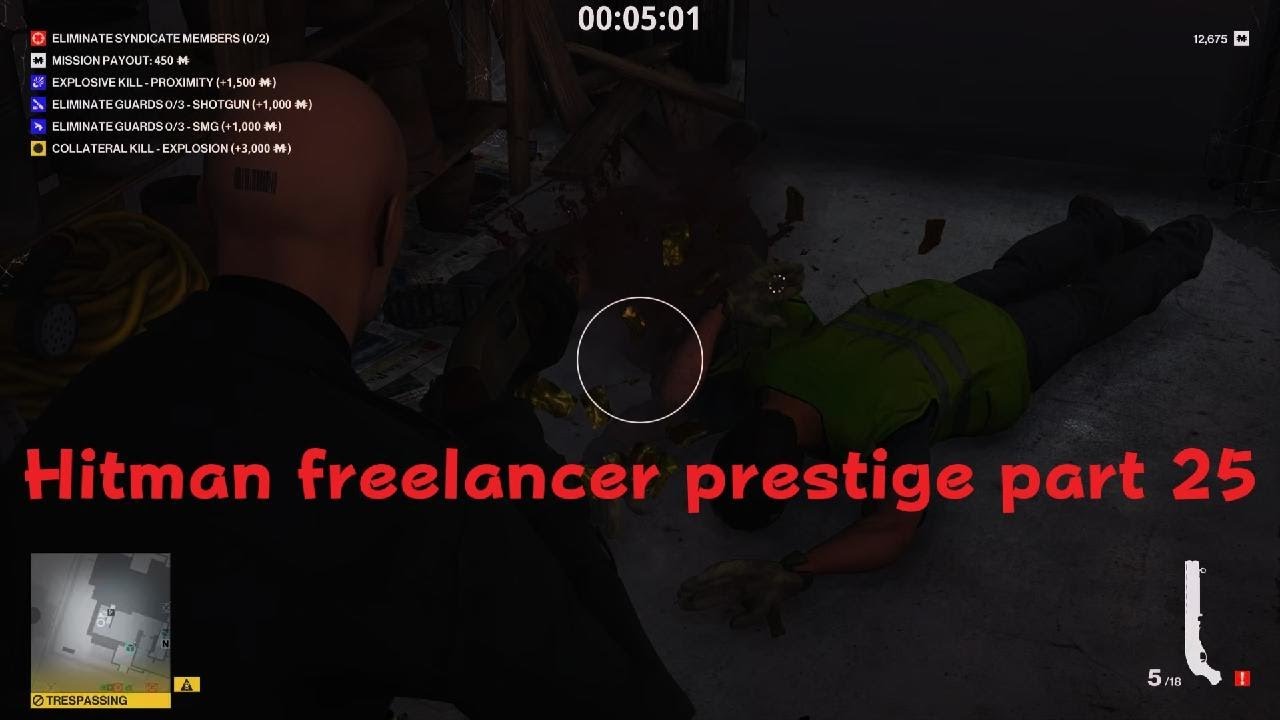 Hitman freelancer prestige part 25 - YouTube