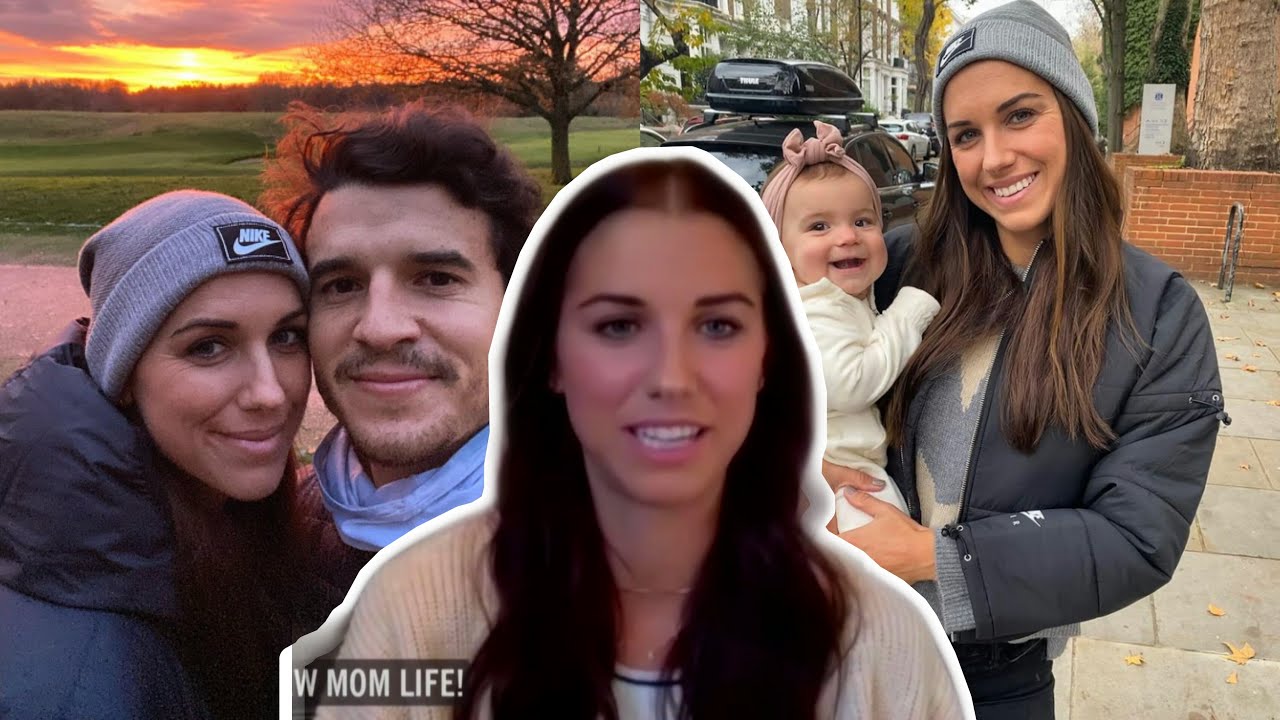 Alex Morgan talks about her daughter Charlie - YouTube