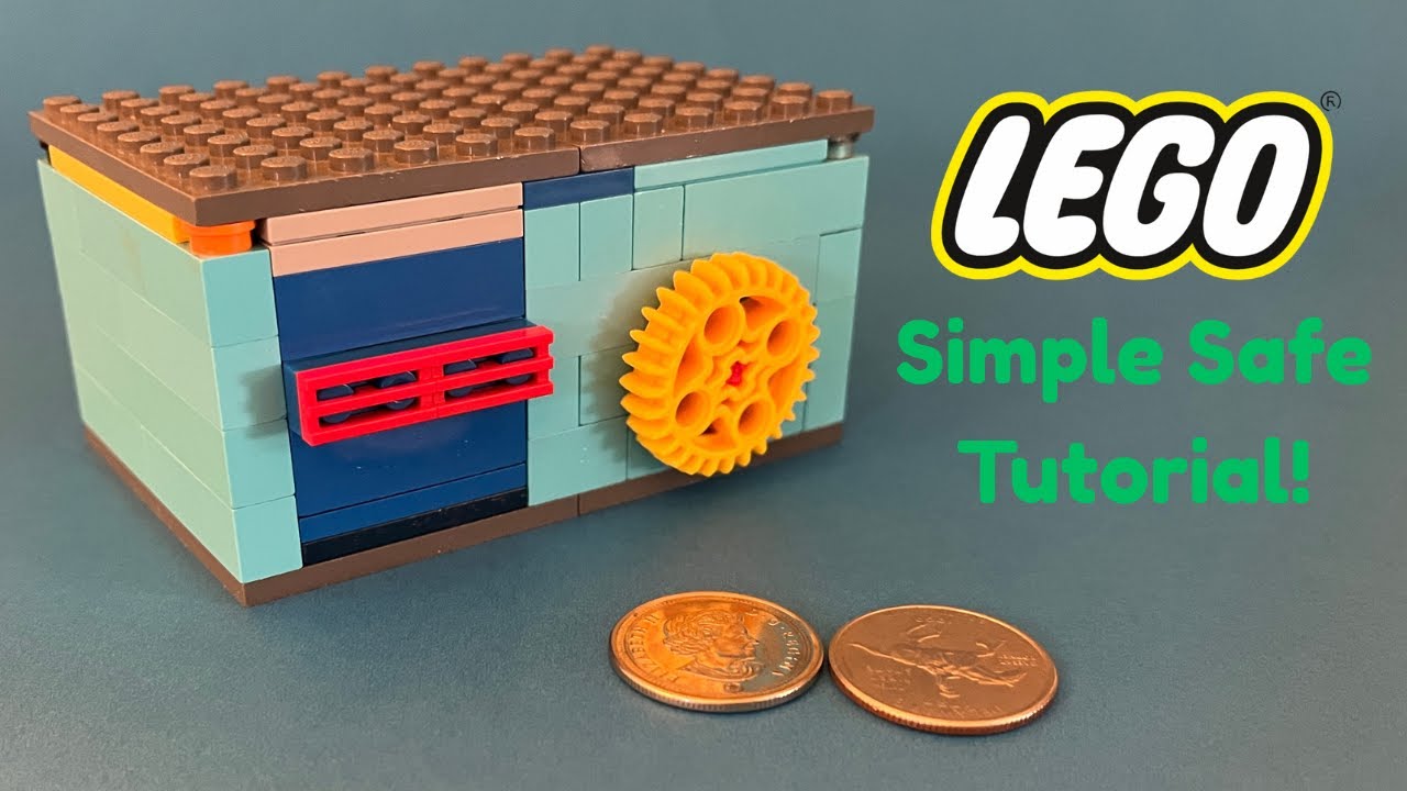How to make a Simple LEGO Safe! | V2 | #trending #lego - YouTube