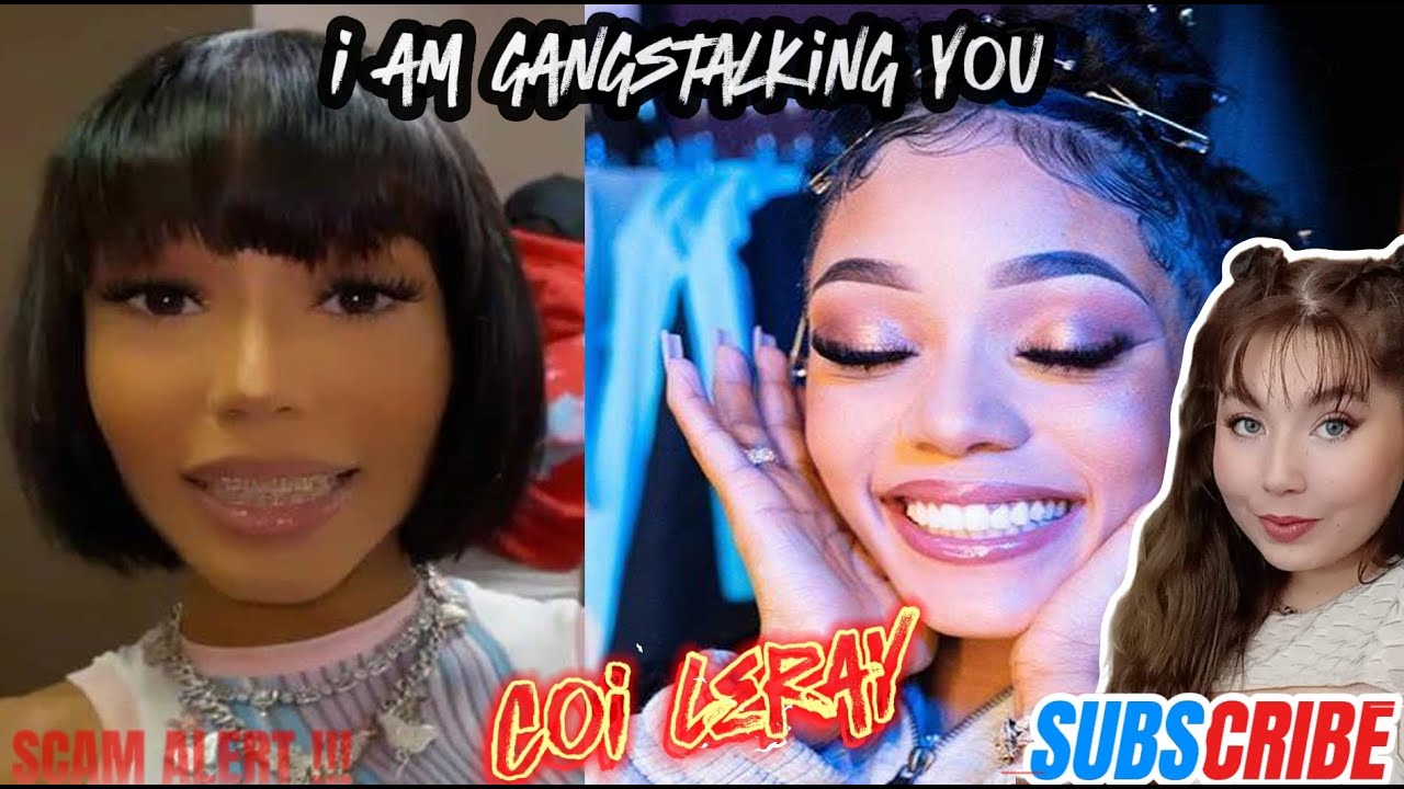GANGSTALKERS EXPOSED 👩FEMALE FREEMASON RAPPER Coi Leray" iM ...