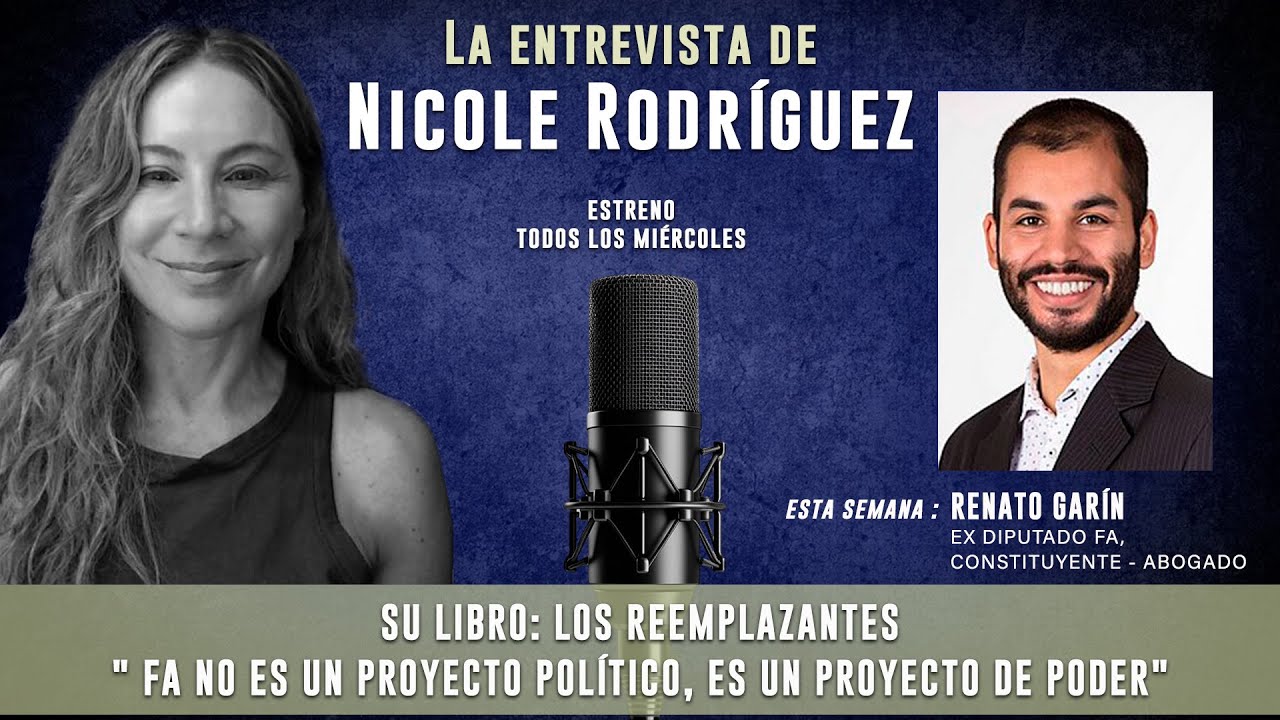 Su libro Los Reemplazantes " FA no es un proyecto político es un ...