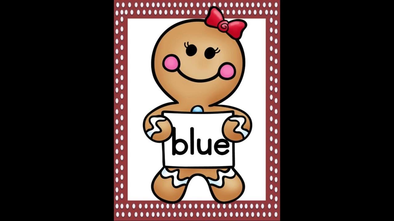 Master 10 Dolch Pre-Primer Sight Words with Gingerbread Girl Flashcards ...