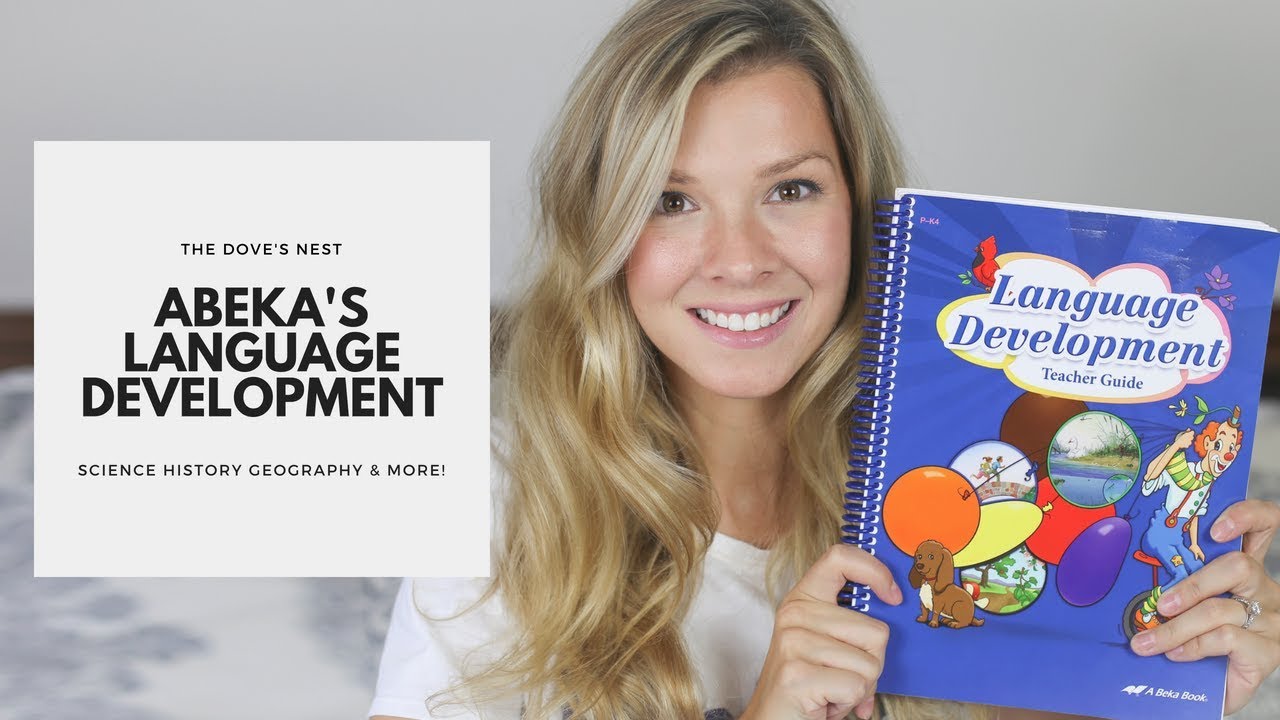 Why we love Abeka Language Development | Preschool Homeschool - YouTube