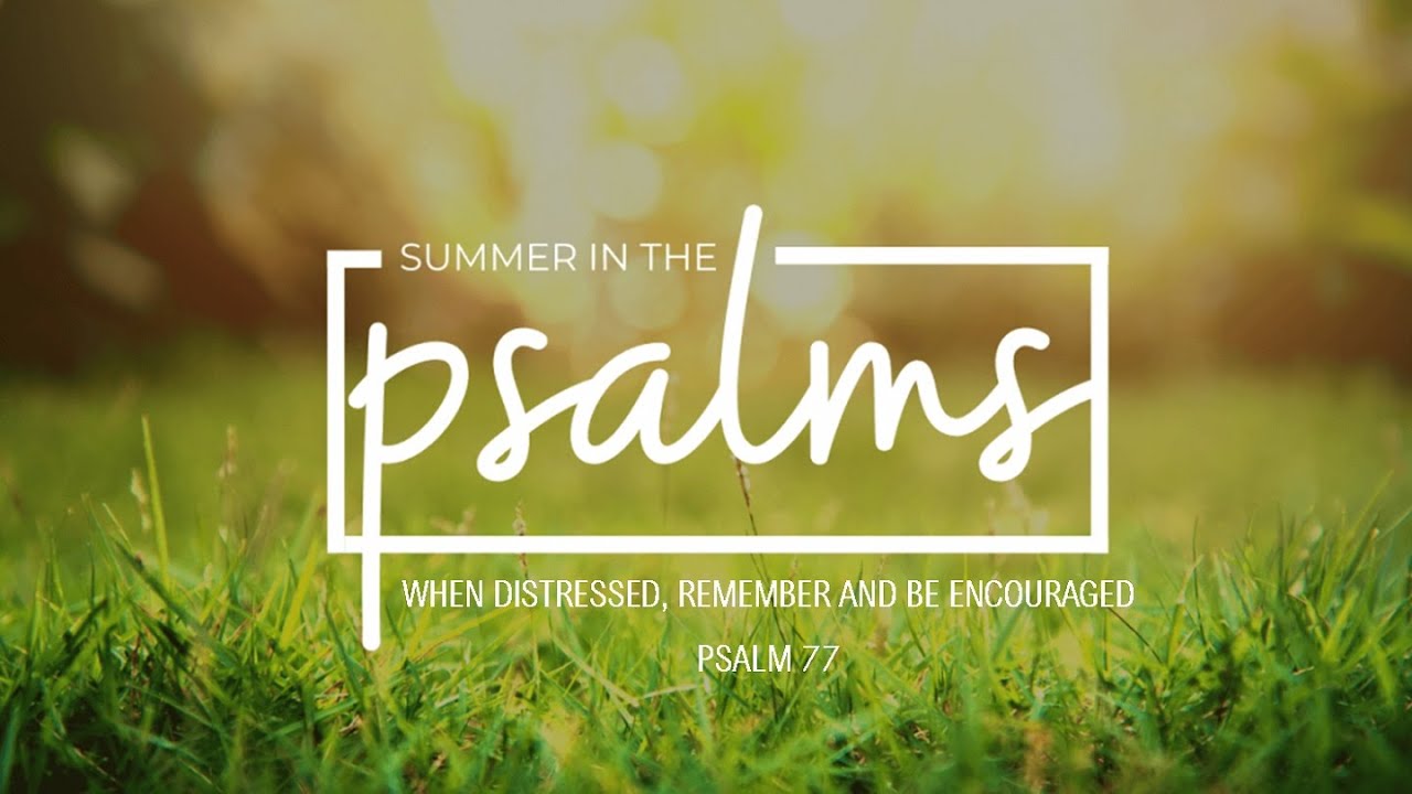 Summer in the Psalms: Psalm 77 When Distressed, Remember and Be ...