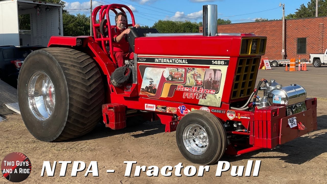 RedLine Fever - International 1486 - NTPA Tractor Pull - YouTube