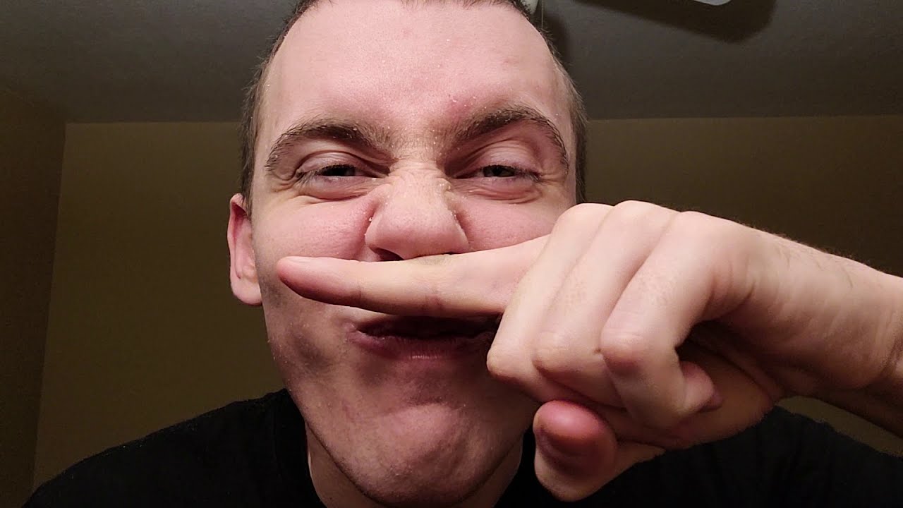 Nick Sniffs Finger #476 - YouTube
