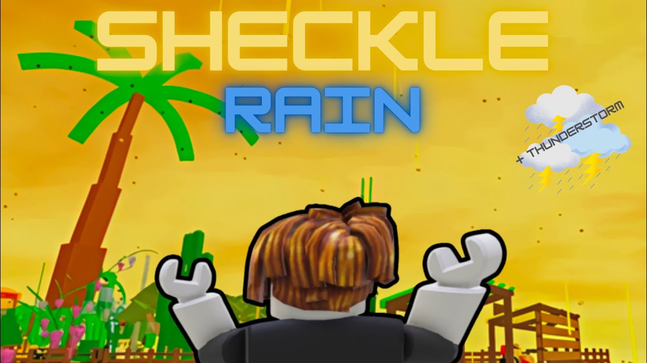 Jandel Summoned a THUNDERSTORM And SHECKLE RAIN Event in Roblox Grow a ...