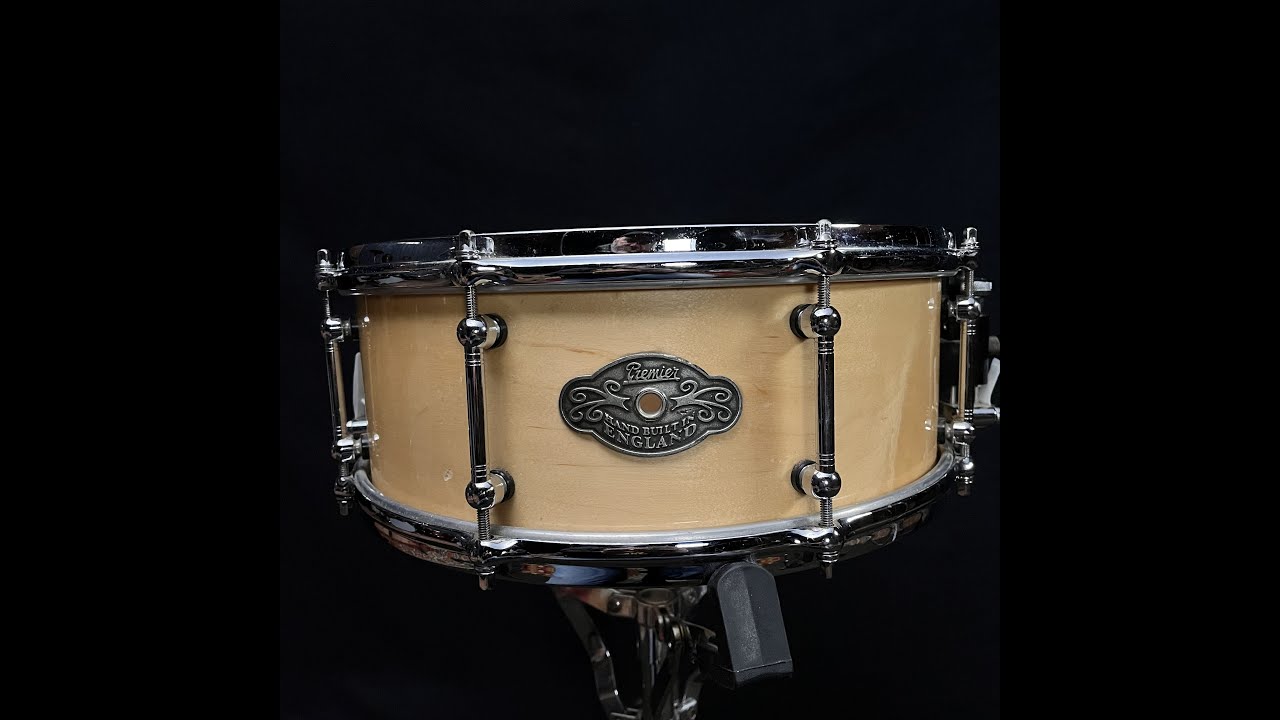 Premier Modern Classic snare drum + Por-T-Fel snare muffler (wallet ...