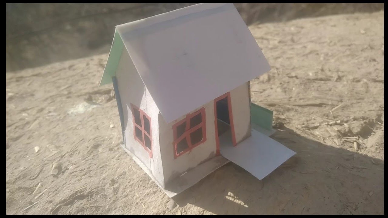 DIY Cardboard| How To Make Cardboard House |Small House With Cardboard ...
