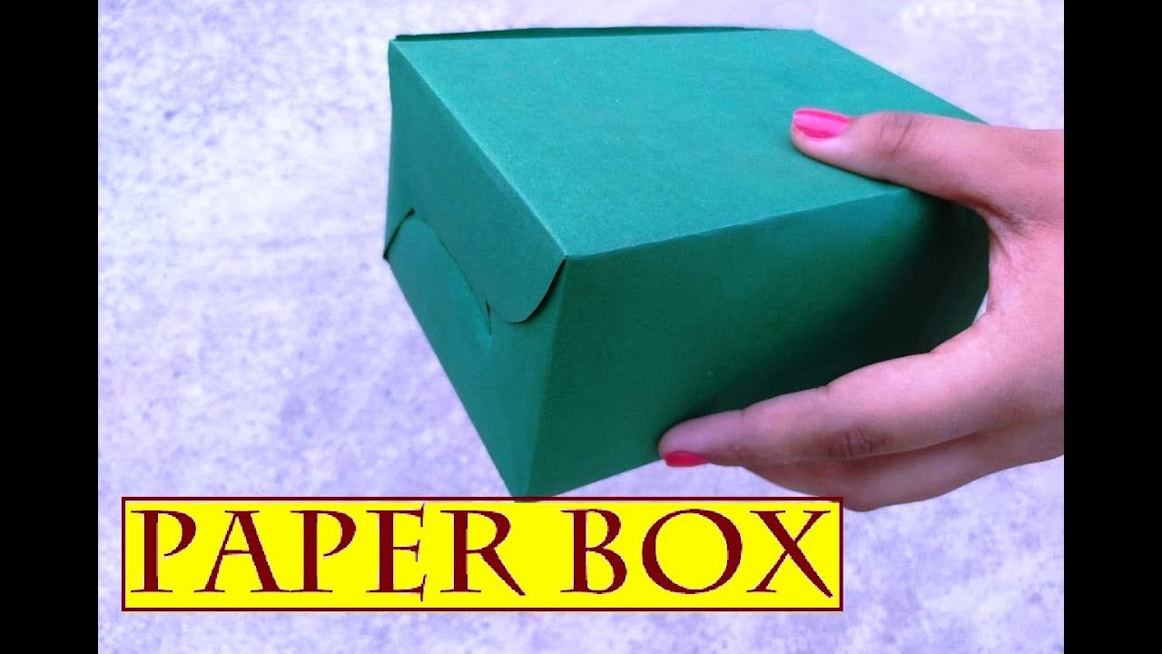 #EasyPaperBox#DIY- How to Make Paper Box? how to make sweet box? # ...