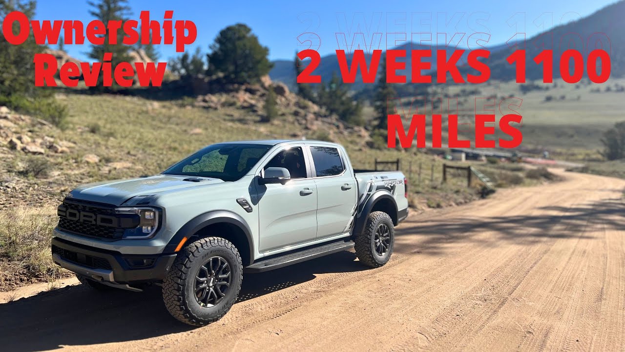 2 Weeks with my USA 2024 Ford Ranger Raptor!! - YouTube