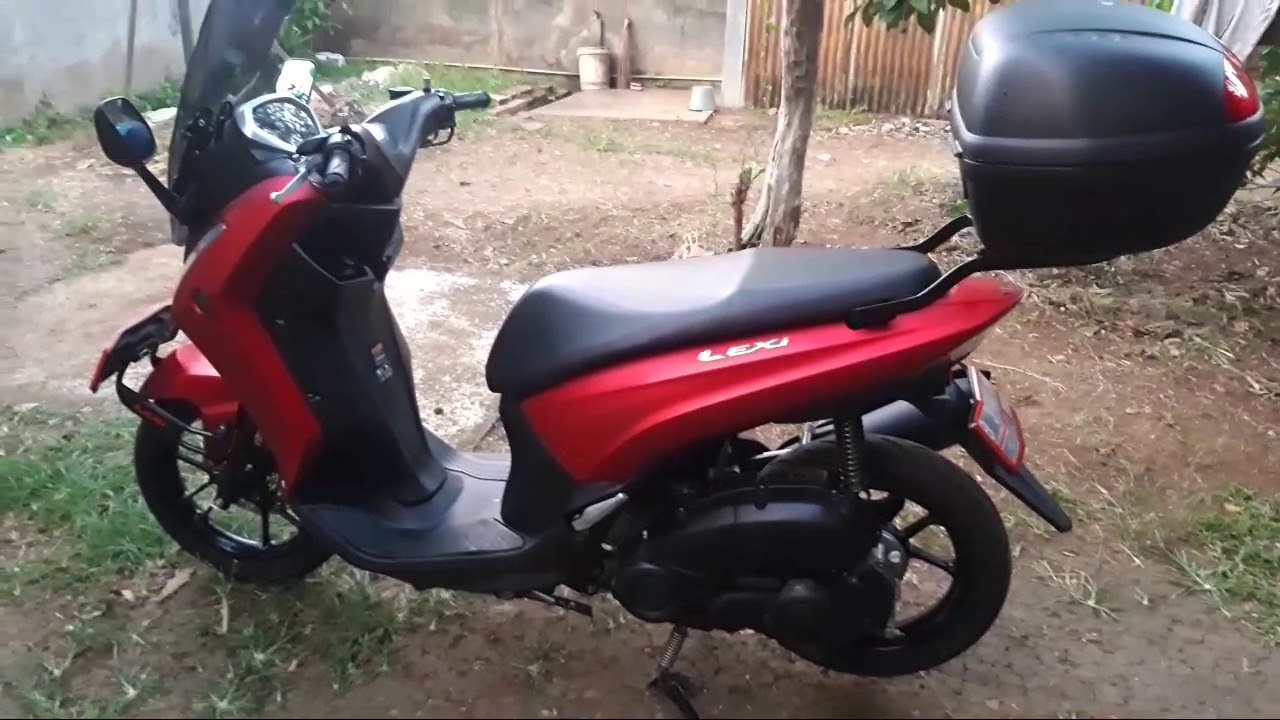 modif standar YAMAHA LEXI - YouTube