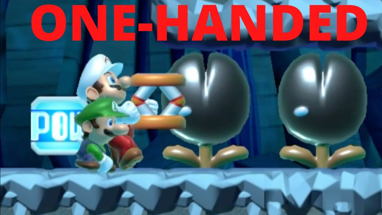 Super Mario Maker 2, But I Can Only Play ONE-HANDED... (ft. Beef 21 ...