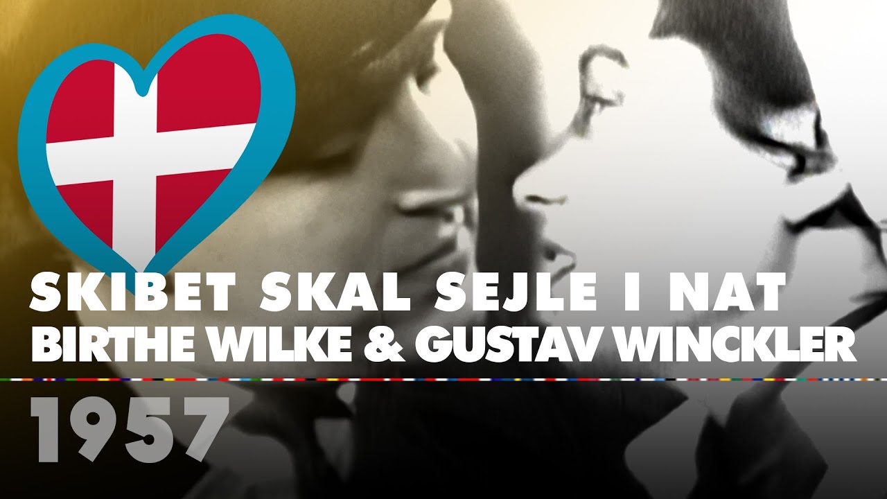 SKIBET SKAL SEJLE I NAT - BIRTHE WILKE & GUSTAV WINCKLER (Denmark 1957 ...