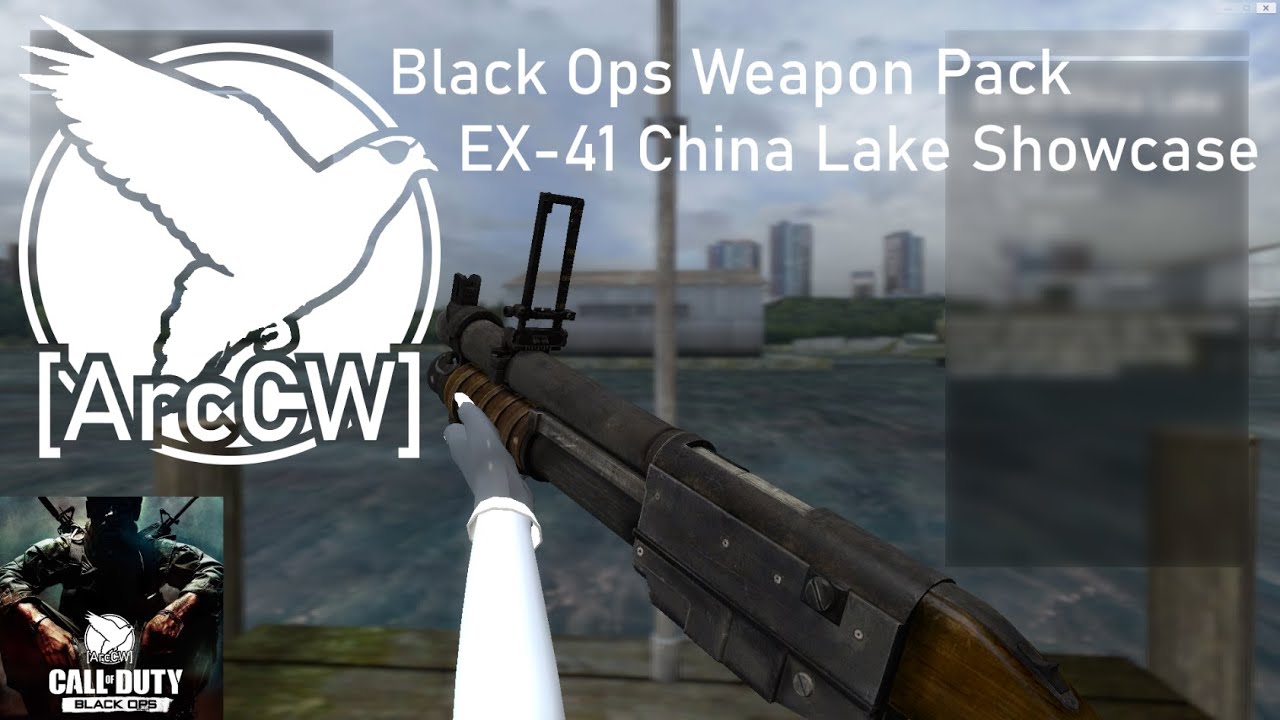 Garry's Mod [ArcCW] Black Ops Weapon Pack: EX-41 China Lake Showcase ...