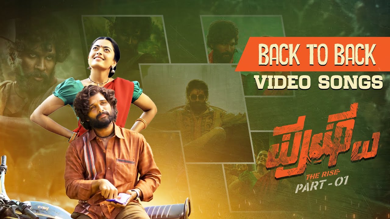 Pushpa (Kannada)Back to Back Full Video Songs | Allu Arjun, Rashmika ...