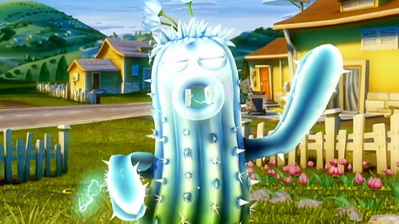 Plants vs Zombies Garden Warfare - Power Cactus Gameplay - YouTube