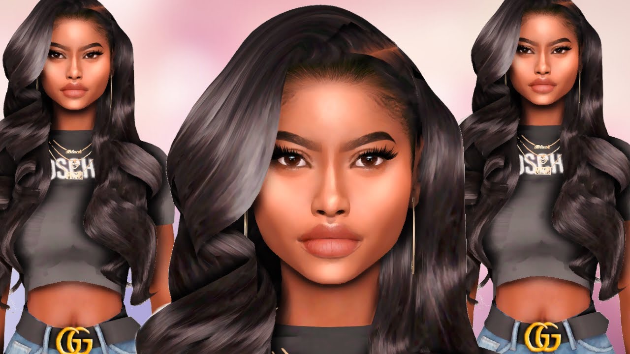 💙 Brooklyn Whitmore | SIMS 4 CAS + CC FOLDER & SIM DOWNLOAD - YouTube