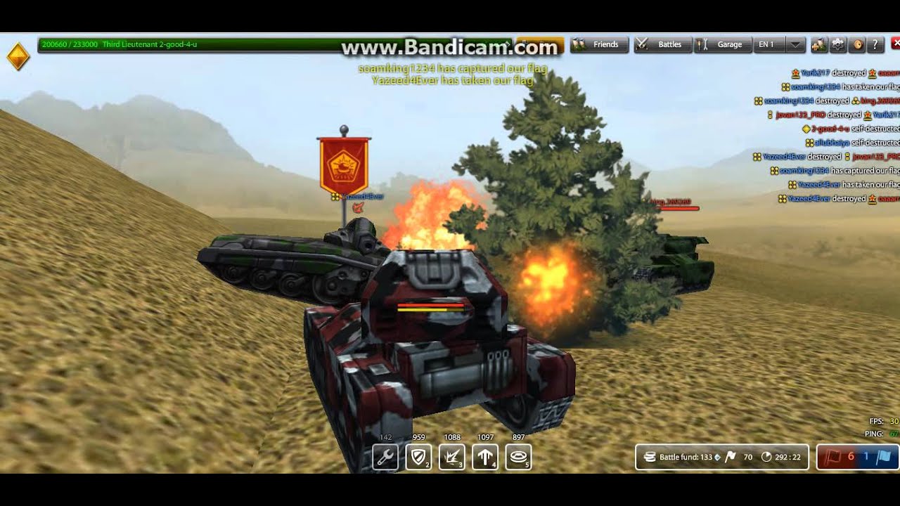 Tanki Online Firebird M1 Gameplay - YouTube