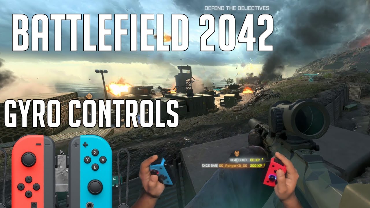 Goodbye Battlefield 2042 - Gyro Gameplay with Joy-Con - YouTube